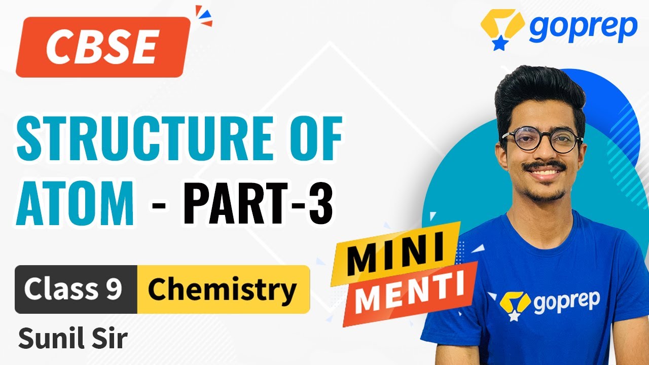 Structure of Atom | Thomson's Atomic Model | CBSE | Class 9 Chemistry ...