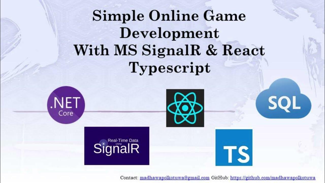 Welcome to Building an Online TicTacToe Game with SignalR and React | Introduction .Net 8.0 ...