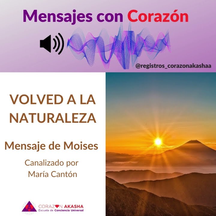 Mensaje de Moises - Volved a la naturaleza - YouTube