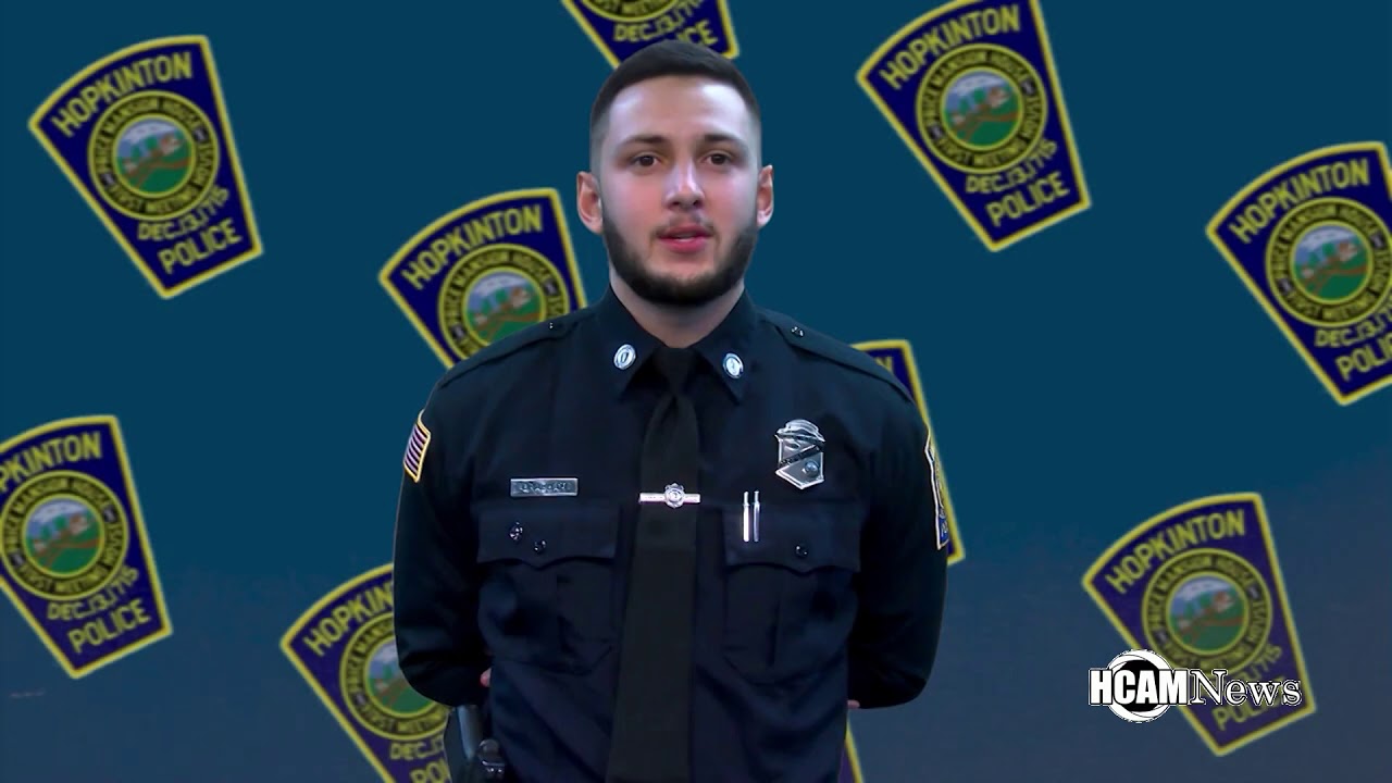 Hopkinton Police Chief, Joseph Bennett talks Community Outreach - YouTube