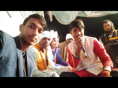 Devi Jagran Stage Show Ramgargh Pannuganj me Live Niraj Nirala Kesari ...