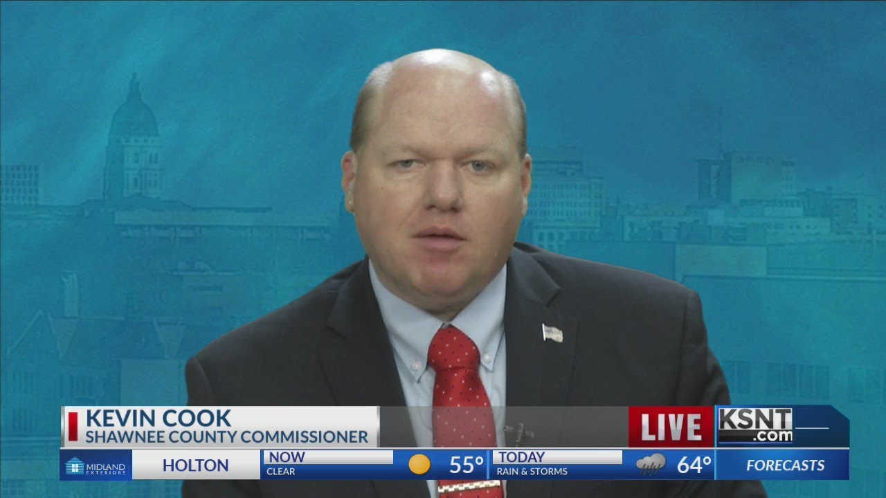 Shawnee County Commissioner Kevin Cook discusses Phase 1 reopening ...