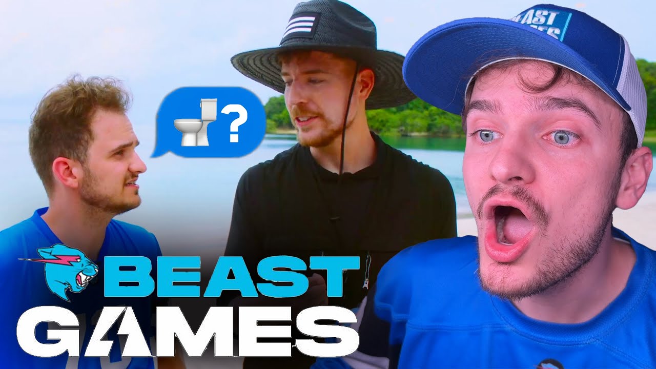 Why I Asked MrBeast For a $2M Bathroom | Beast Games Reaction - YouTube