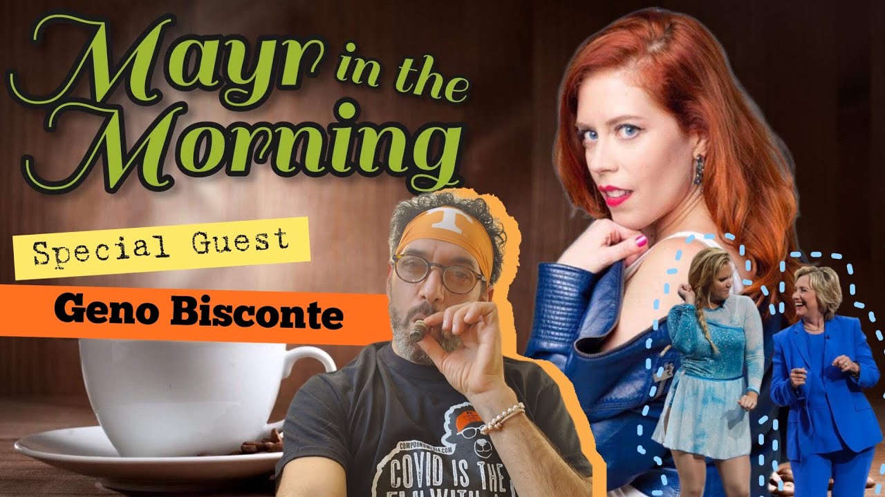 Chrissie Mayr in the Morning with Geno Bisconte! Compound Media, Comedy ...