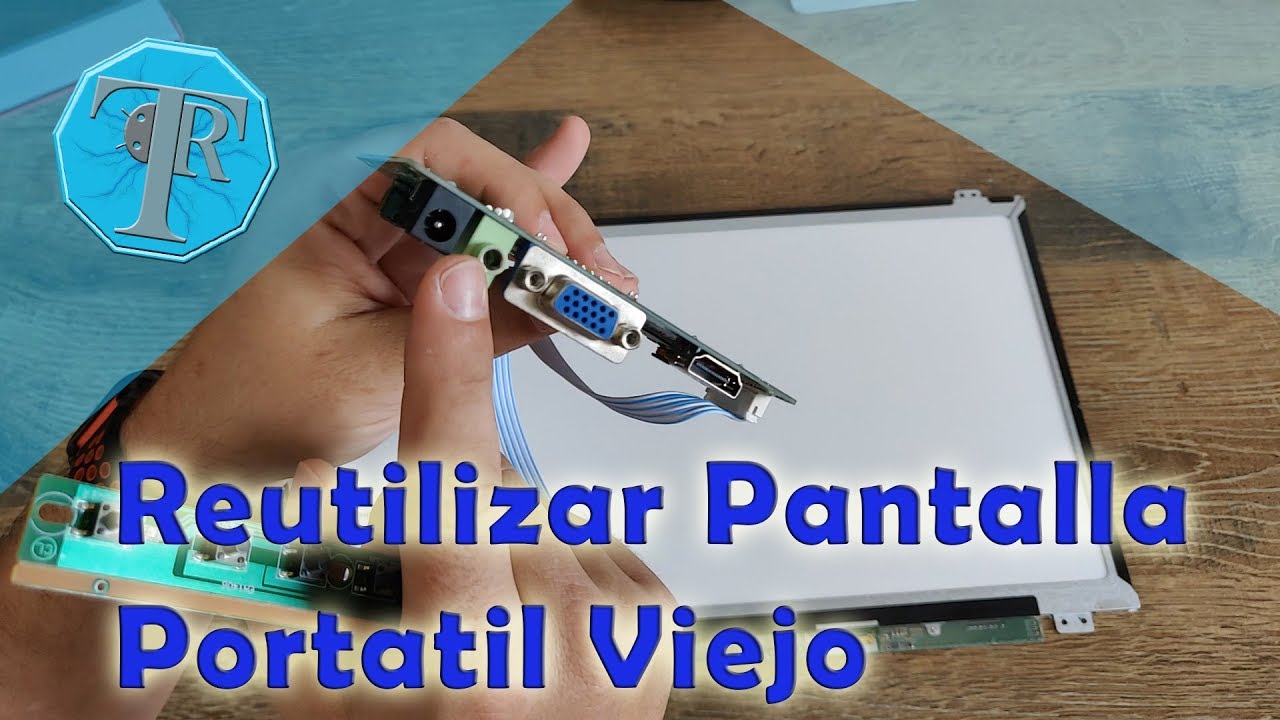 Como Reutilizar la Pantalla de mi Portatil roto - YouTube