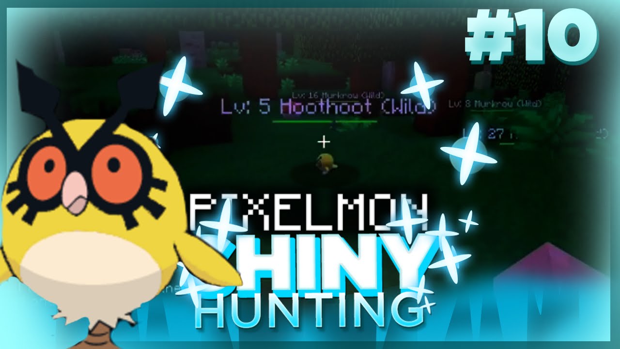 EPIC PYGMY SHINY HOOTHOOT!! Live Reaction! Pixelmon Minecraft Shiny ...