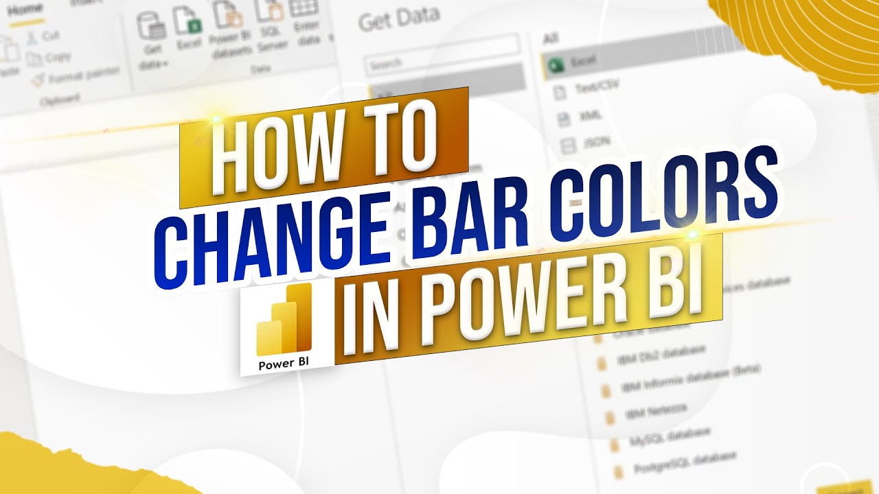 How to Change the Color of Bars in Power BI - YouTube