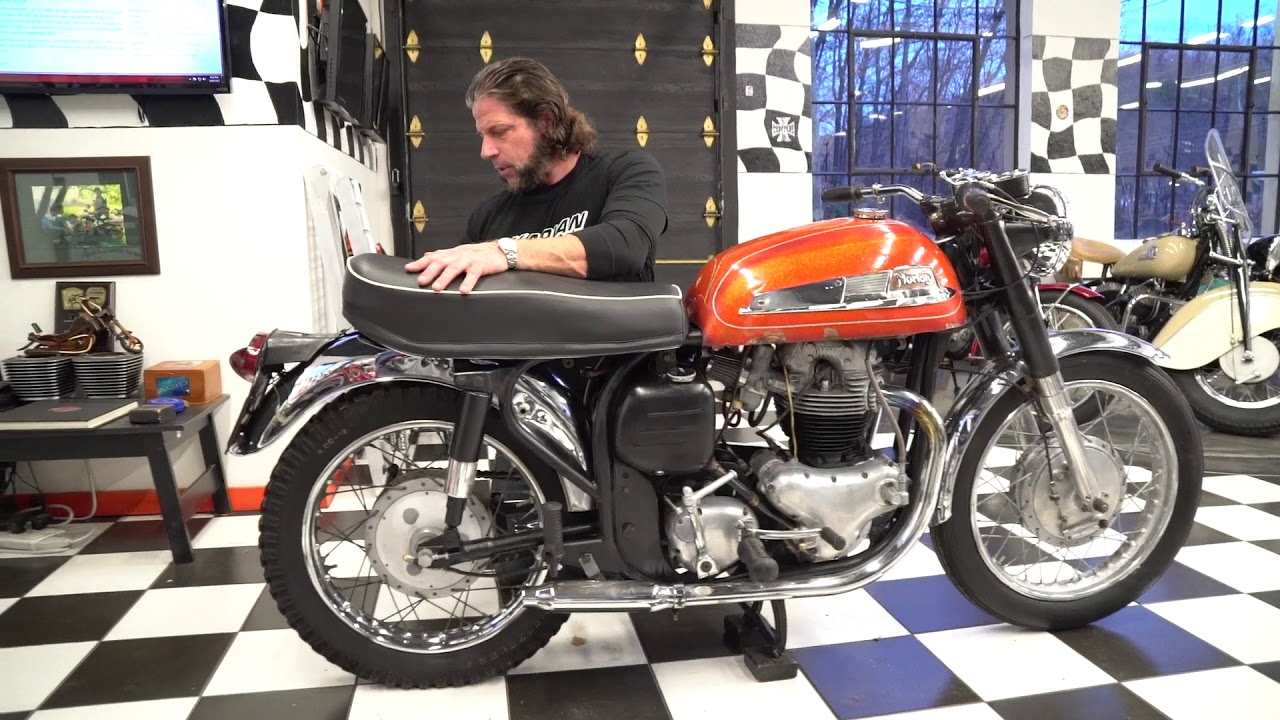 1966 Norton 650SS - YouTube