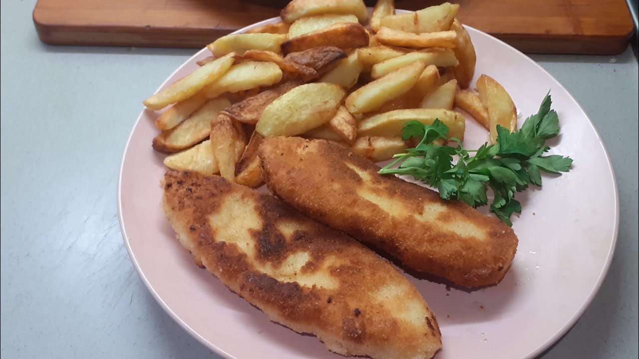 ȘNIȚEL CU BRÂNZĂ DE VACI ȘI MOTARELLA (gata în 20 de minute)👩‍🍳👩‍🍳 ...