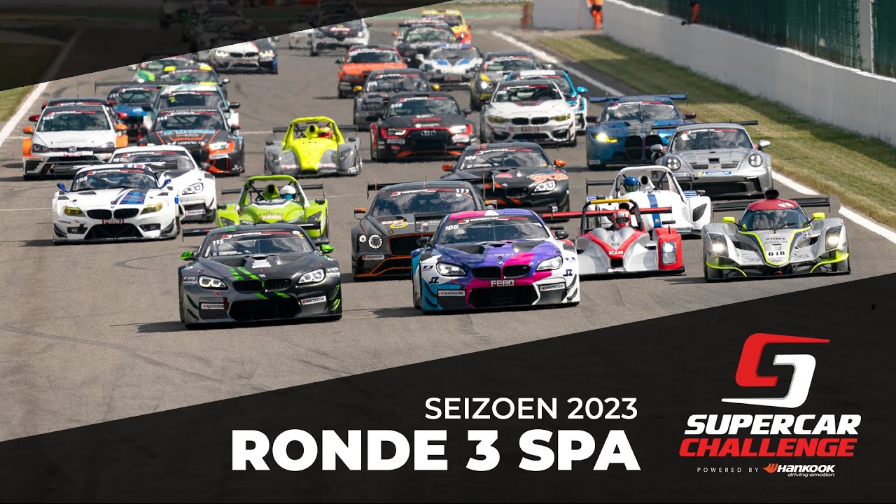 RTL GP - Supercar Challenge 2023 - Ronde 3 Spa - YouTube