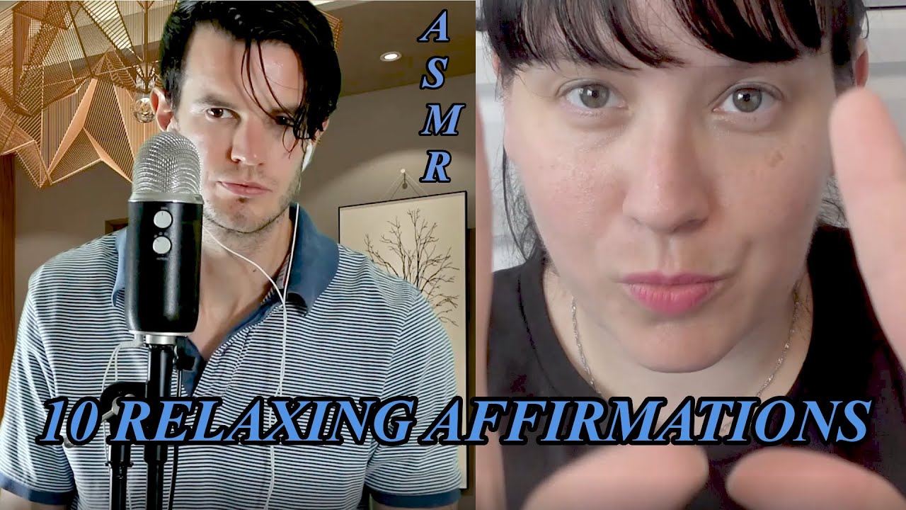 ASMR - Collab with Minx Laura 123 - 10 relaxing affirmations - YouTube
