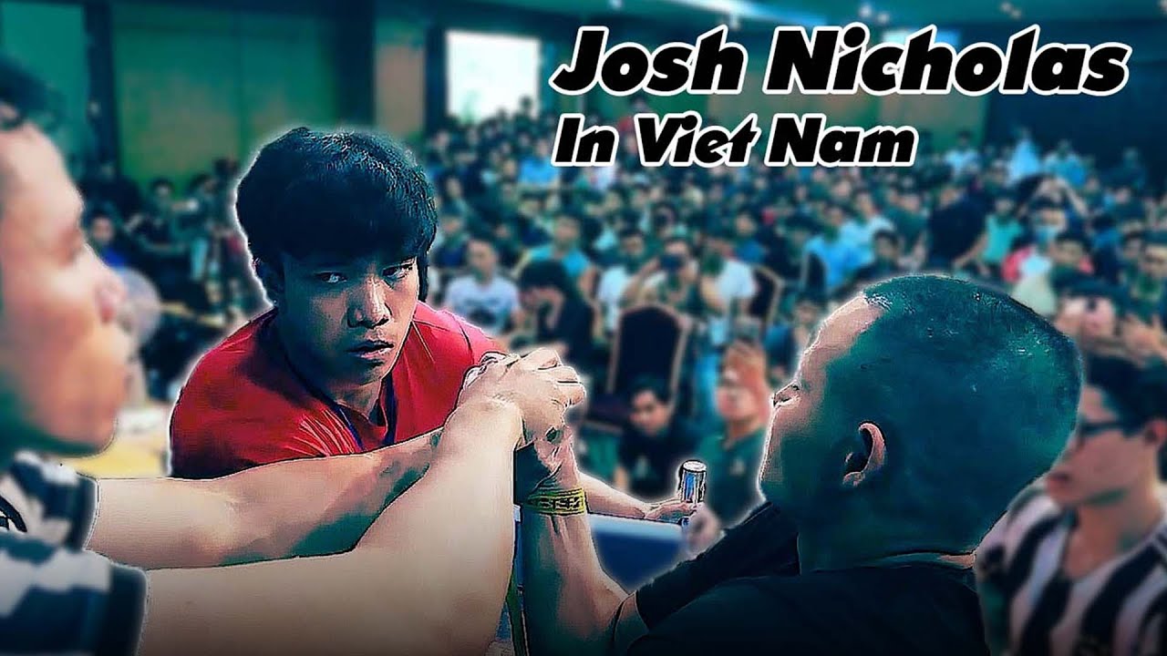 Josh Nicholas Monster in Vietnam - Armwrestling Việt Nam & Thailan ...