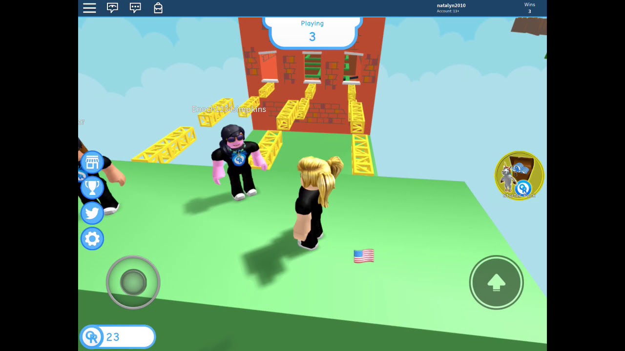 Racing To Win In A Obby - YouTube