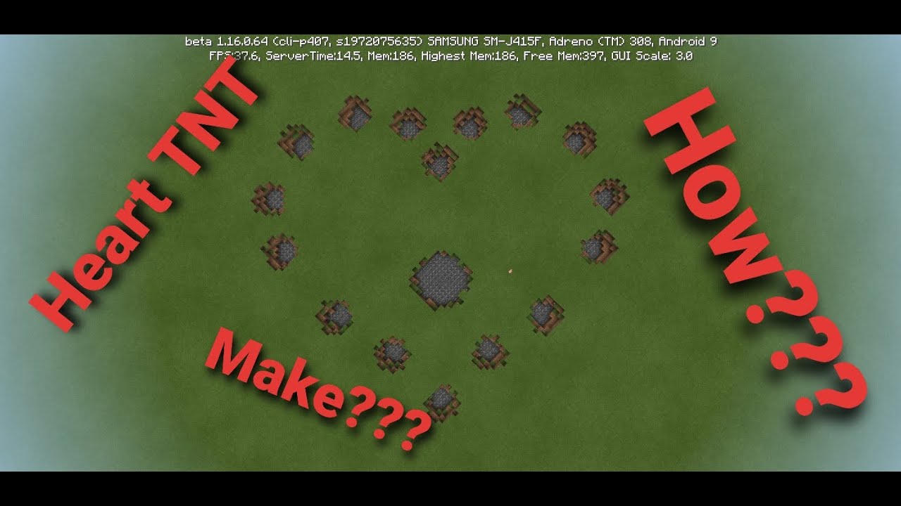 How To Make Heart TNT (TikTok Viral) - YouTube