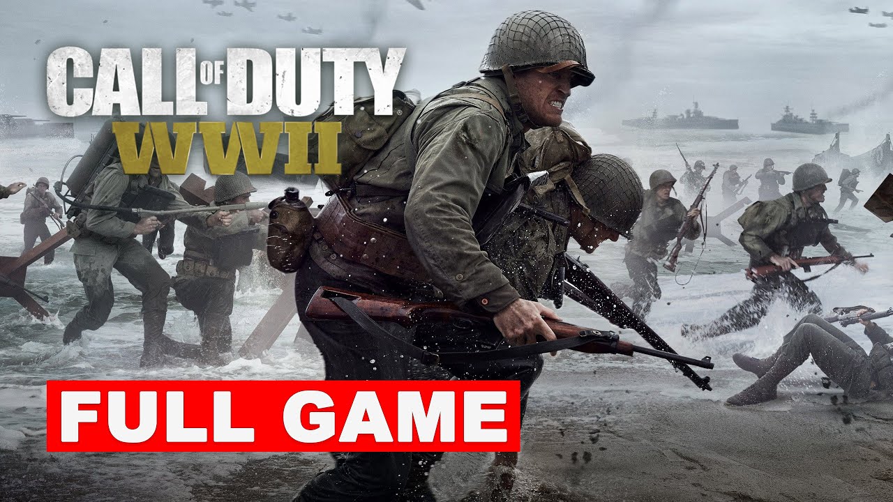 Call of Duty WW2 | Full Game Playthrough | No Commentary | No deaths ...