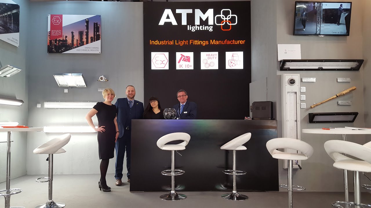 ATM Lighting at the Light+Building 2016 - YouTube