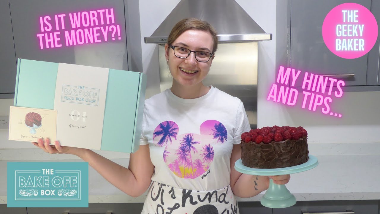 BAKE OFF BOX REVIEW | Great British Bake Off Signature Chocolate Cake ...