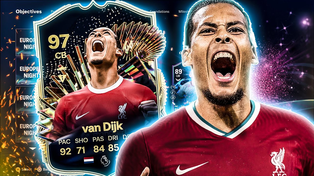 WL COM VAN DIJK E MUITOS PACKS ATRÁS DOS TOTS! EA FC 24 - YouTube