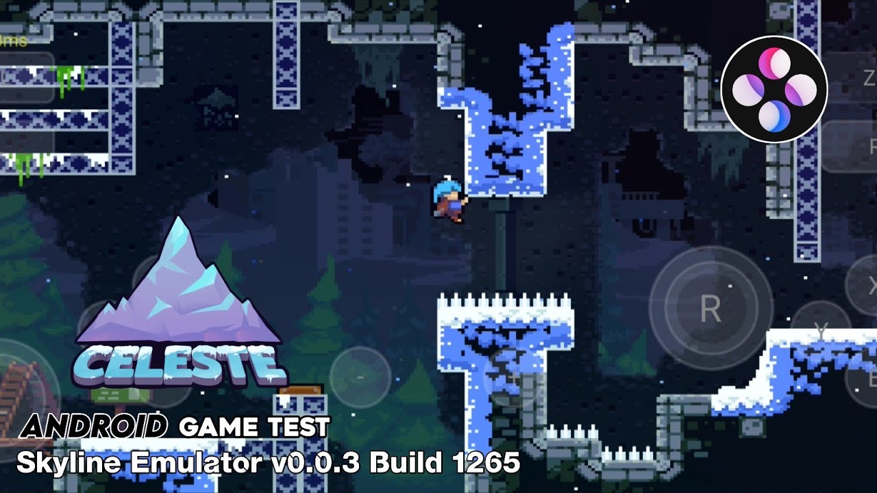 Celeste (Switch) Skyline Emulator Android Build 1265 Game Test - YouTube