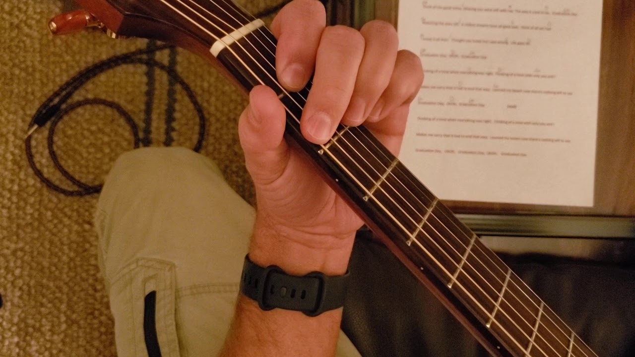 Graduation Day Chris Isaak acoustic guitar lesson tutorial - YouTube