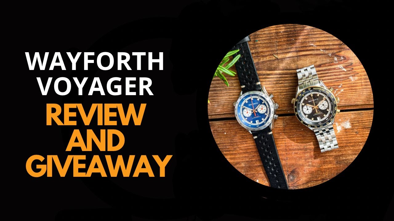 This watch got me back into 41 mm watches! Wayforth Voyager review and giveaway - YouTube