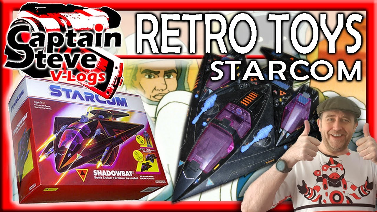 Starcom Shadow Bat Toy And Advert from the 80's Captain Steve Vlog ...