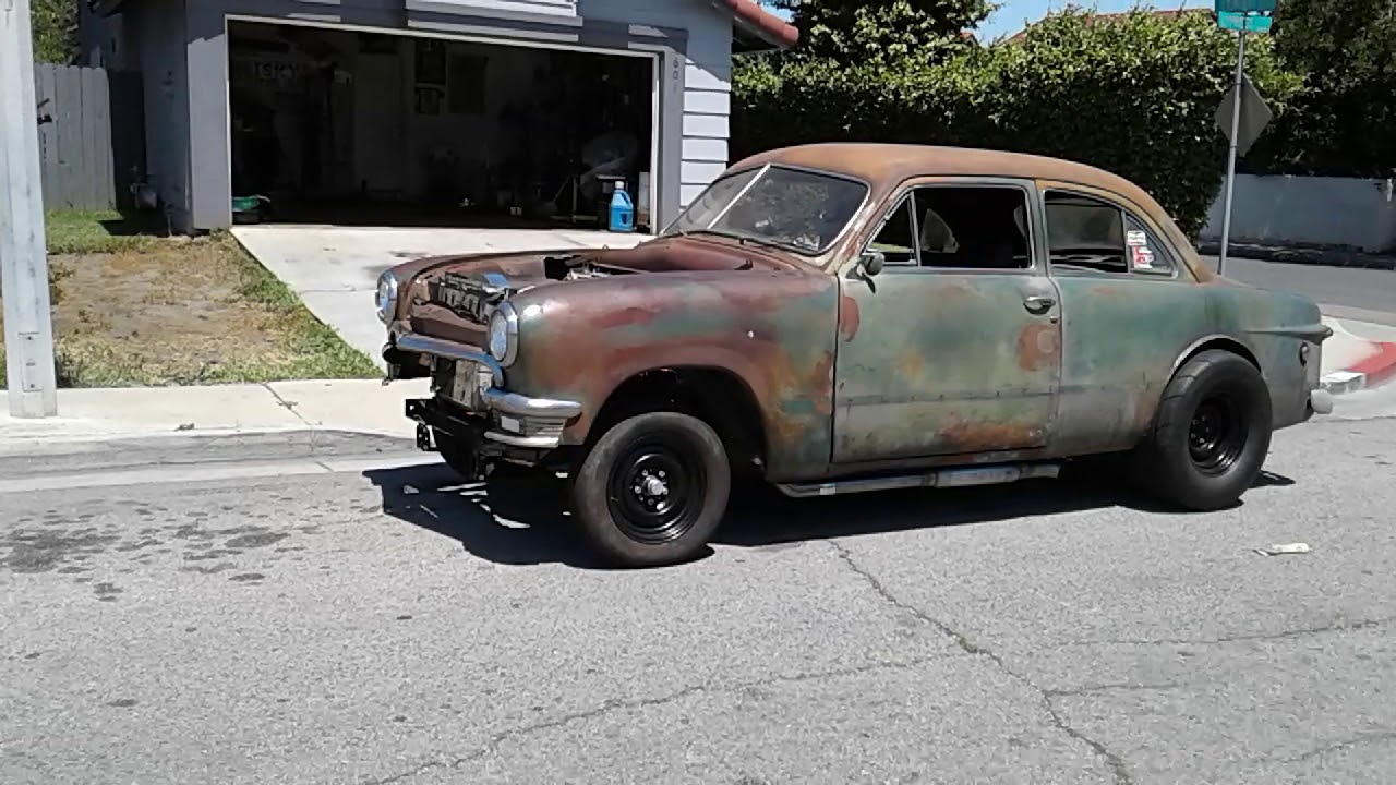 1949 ford gasser - YouTube