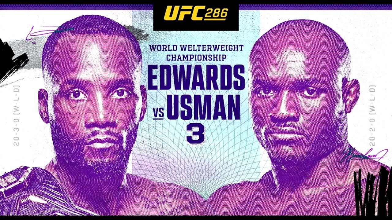 UFC 286: EDWARDS VS USMAN 3 FULL CARD PREDICTIONS | BREAKDOWN #192 ...