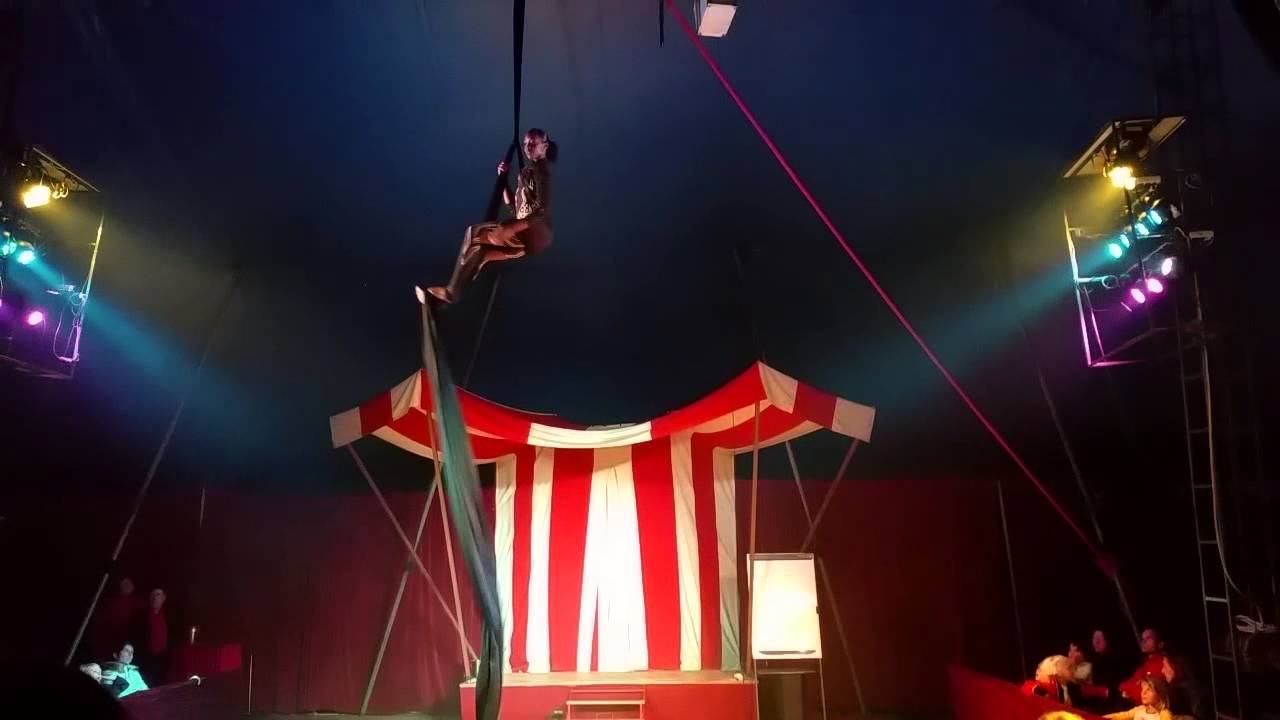 Magic Circus Silks Act - YouTube