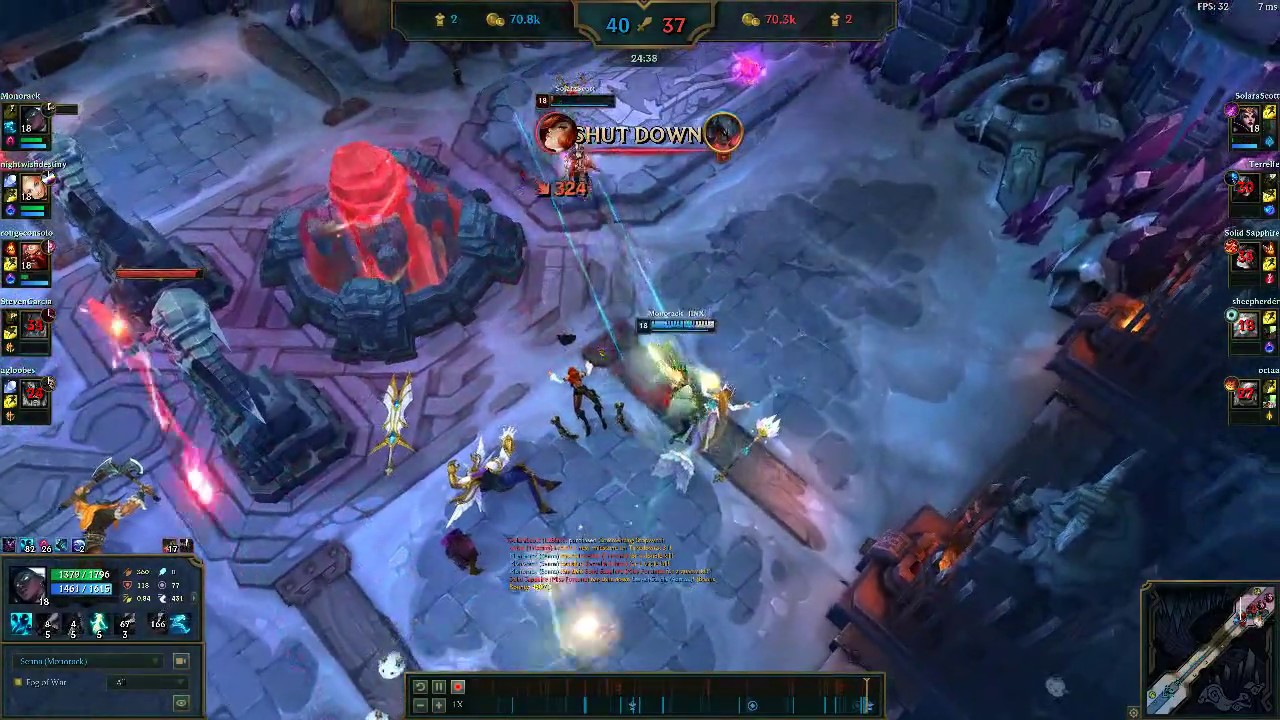 League of Legends Senna Pentakill ARAM - YouTube