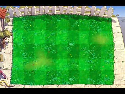 Plants Vs Zombies (Adventure Mode) - All Day levels (All level 1) - YouTube