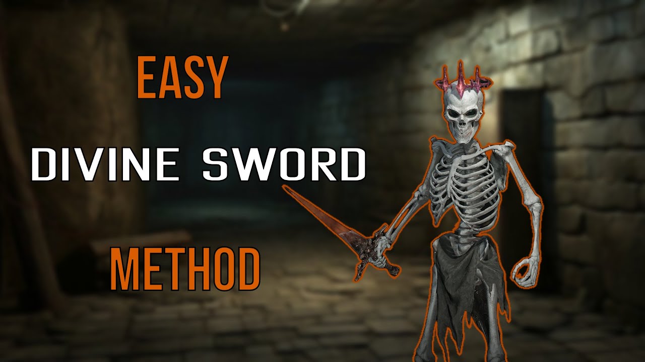 How to get the DIVINE SWORD in DUNGEONBORNE EASILY - YouTube
