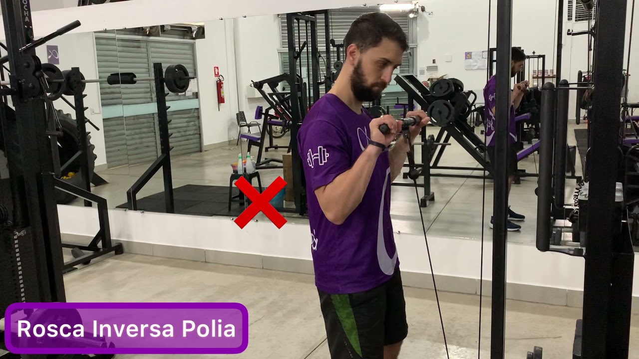 Rosca inversa polia - YouTube