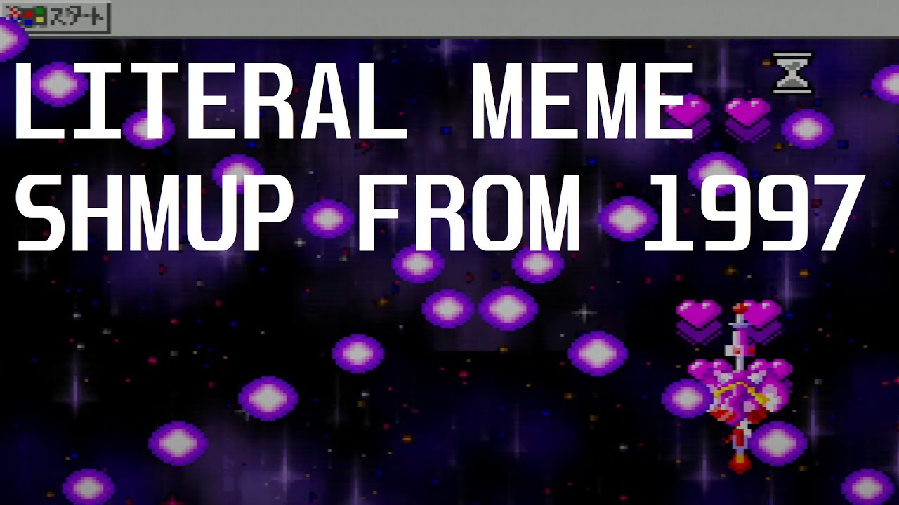 MEME BULLET HELL from the 90s!- Mahou No Shooter Puti'n Plin 1CC (Sharp ...