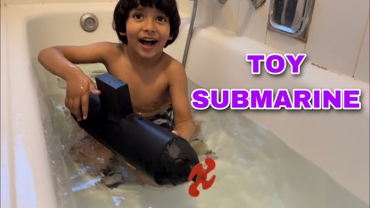 Toy Submarine | Life of Isaac Mathew Jomon | Kids toys | Home made toy ...