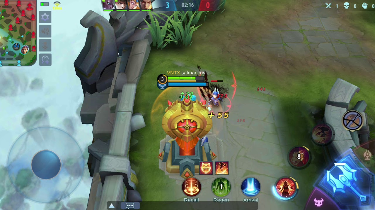 Mobile legend rangked with hero masha - YouTube