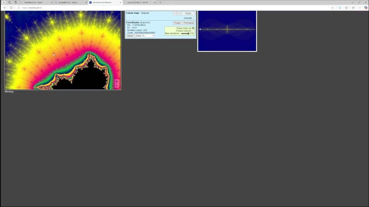 Exploring the Mandelbrot Set - YouTube