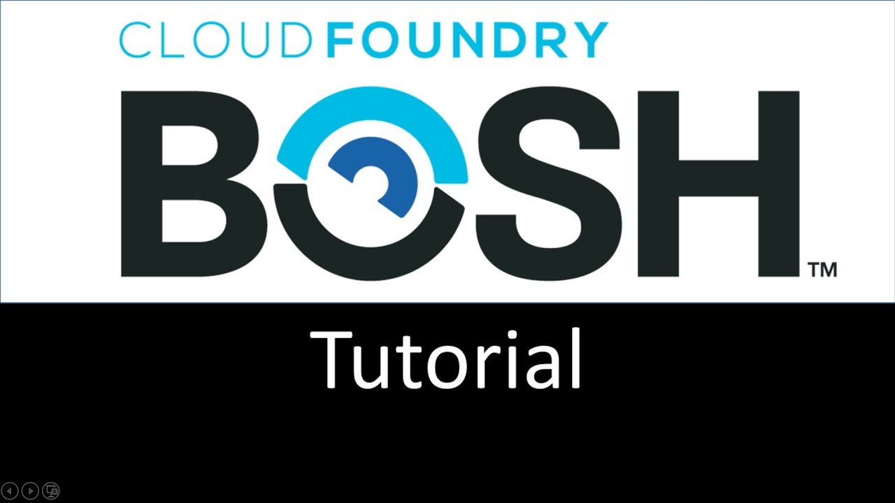 BOSH Tutorial Part 1: What is BOSH? - YouTube