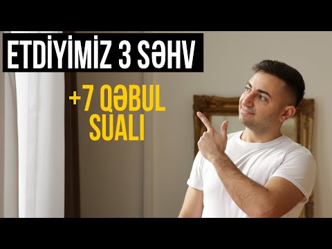 ANALOGİYA MÖVZUSUNDA ETDİYİMİZ 3 SƏHV (+7 Qəbul Sualı)