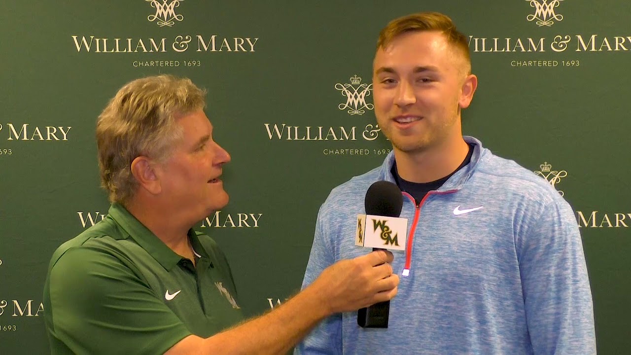2018 W&M Football: Week 4 Press Conference - Tyler Klaus - YouTube