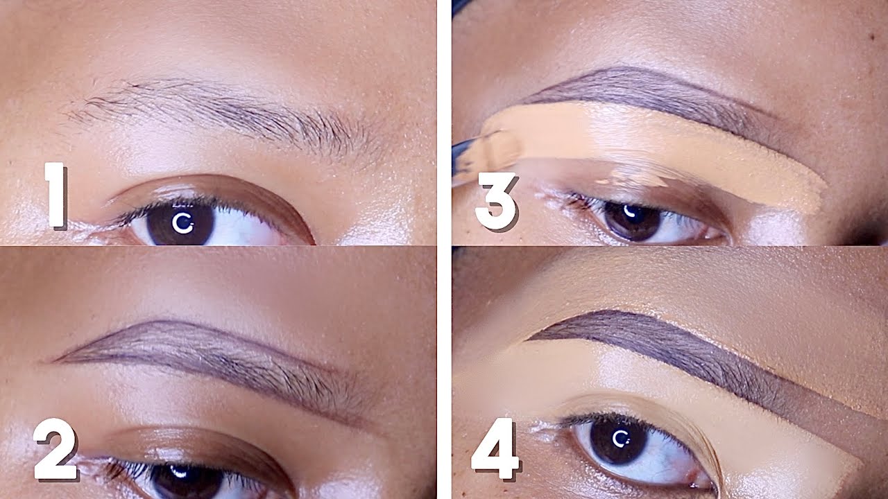 HOW TO EASILY DO YOUR EYEBROWS | UNCUT & REALISTIC | BEGINNER FRIENDLY ...