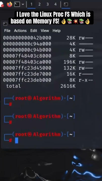 Love the Linux Proc FS Which is based on Memory FS! 👌📚💥📚👌 - YouTube