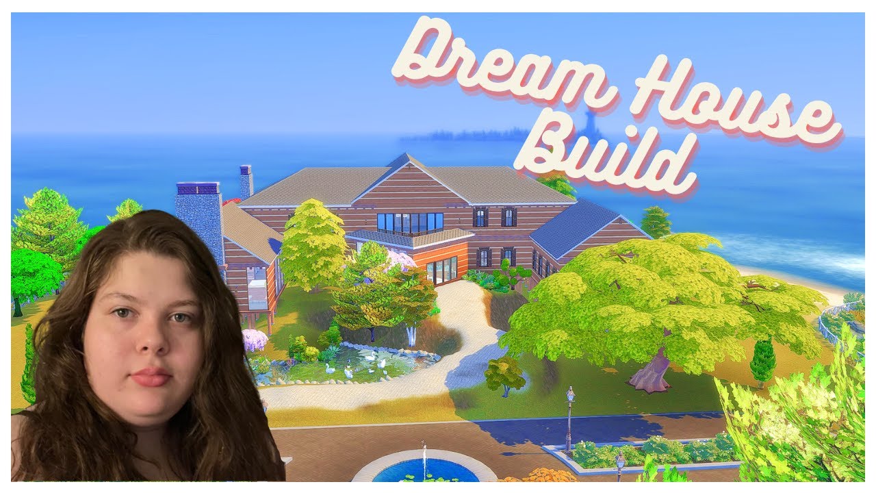 This Is Insane! 😲| I Built My Dream House In The Sims 4🏠 | Sims 4 Speed ...