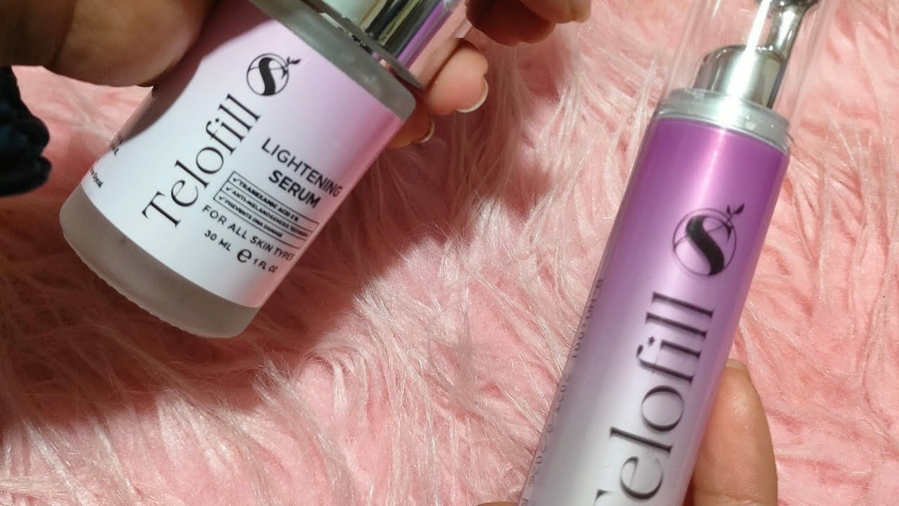ريفيو عن براند telofill .eye contour serum و lighting serum. ️ ️ - YouTube