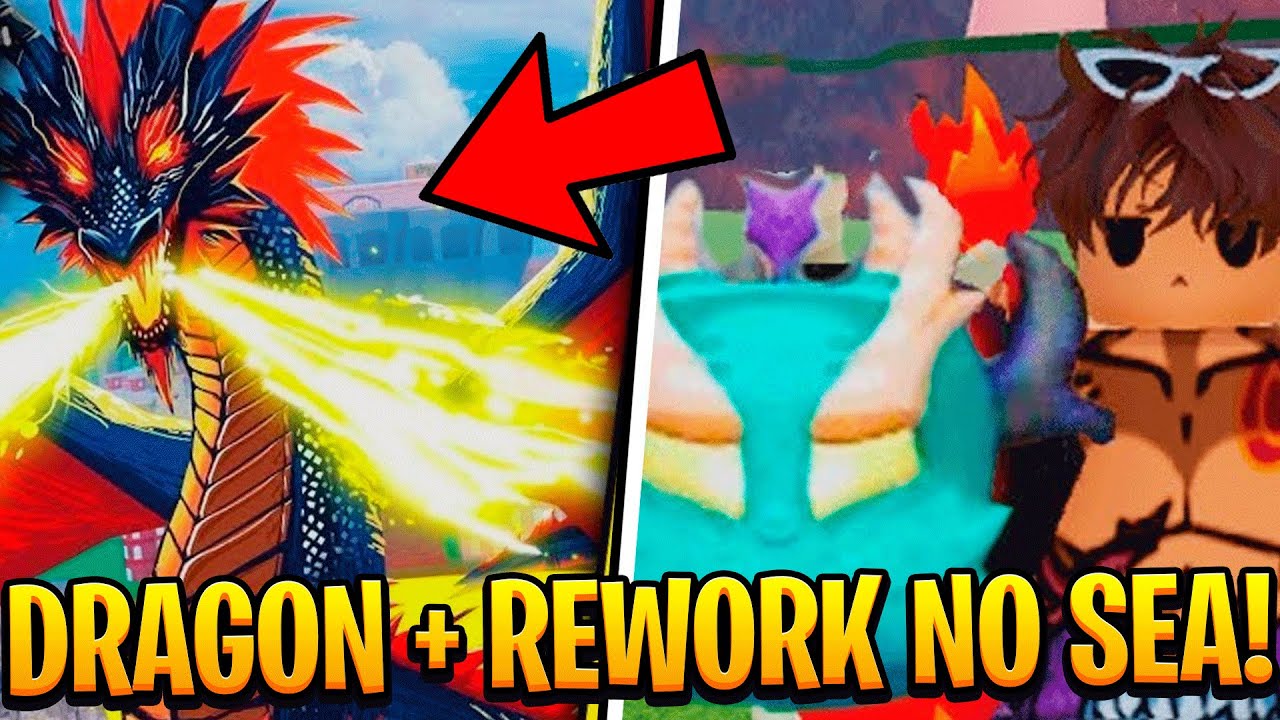 EVENTO DA DRAGON + TUDO SOBRE OS REWORK DOS SEAS 1 & 2 no BLOX FRUITS ...