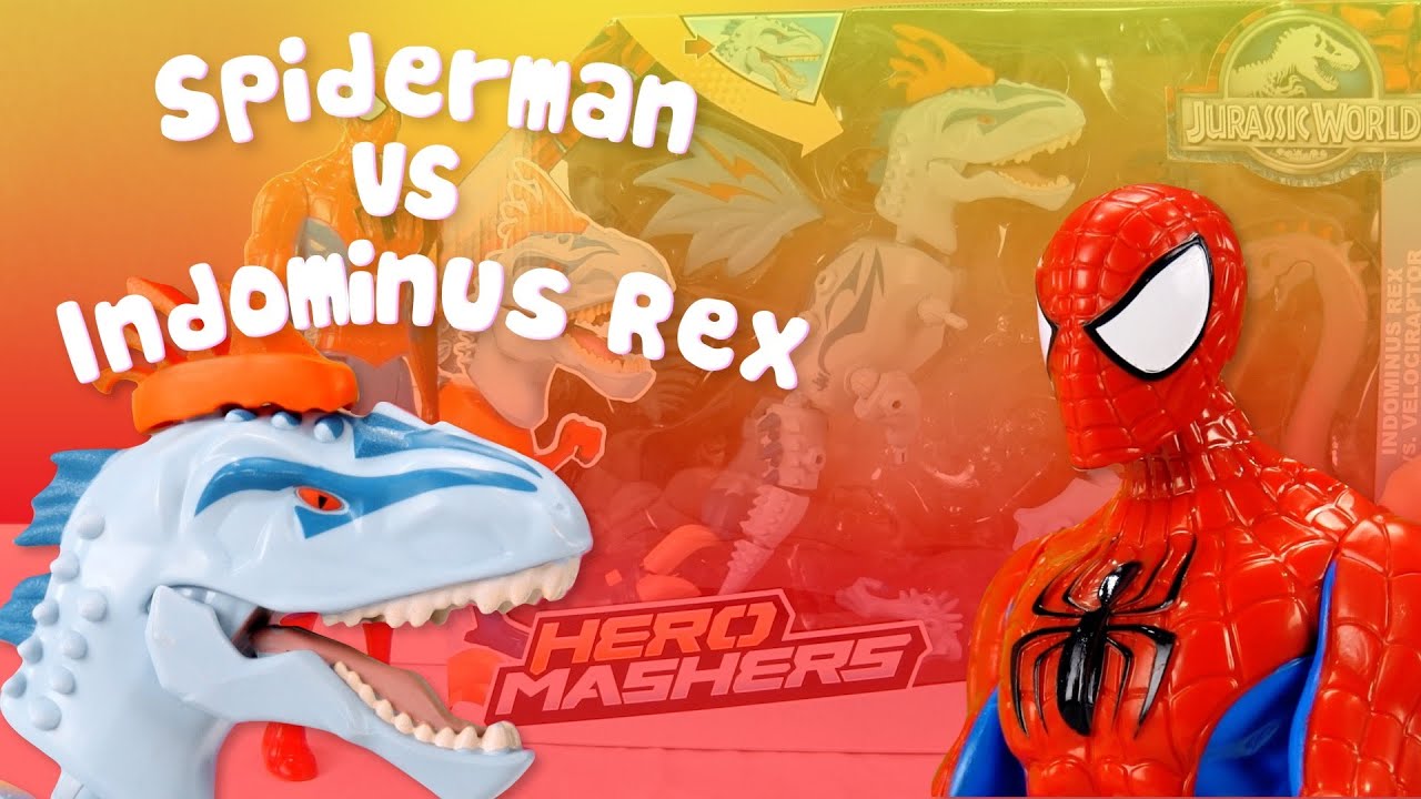 Spiderman przeciw Indominus Rex / Marvel: Niesamowity Spiderman i ...
