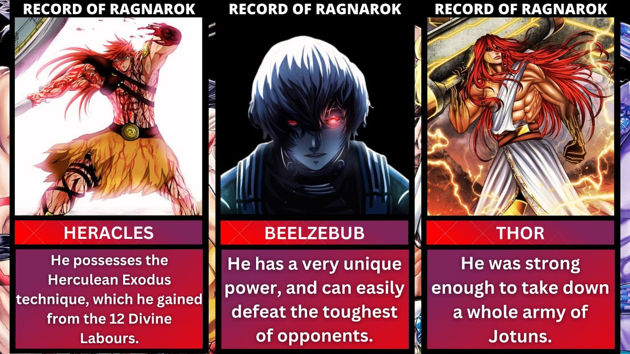 STRONGEST GODS IN THE RECORD OF RAGNAROK ANIME YOU SHOULD KNOW! - 2023 ...