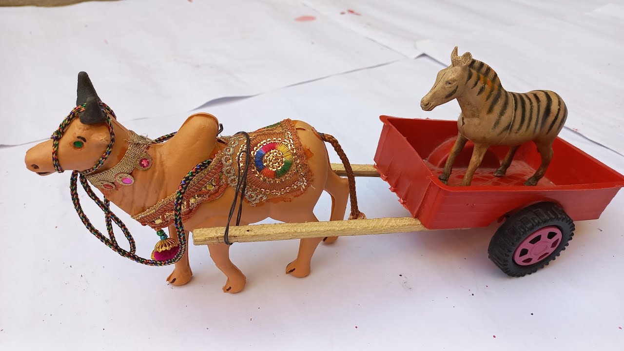 Diy How To Make Camel Cart | Bail Gadi | Wooden Cow Cart At Home Easy ...