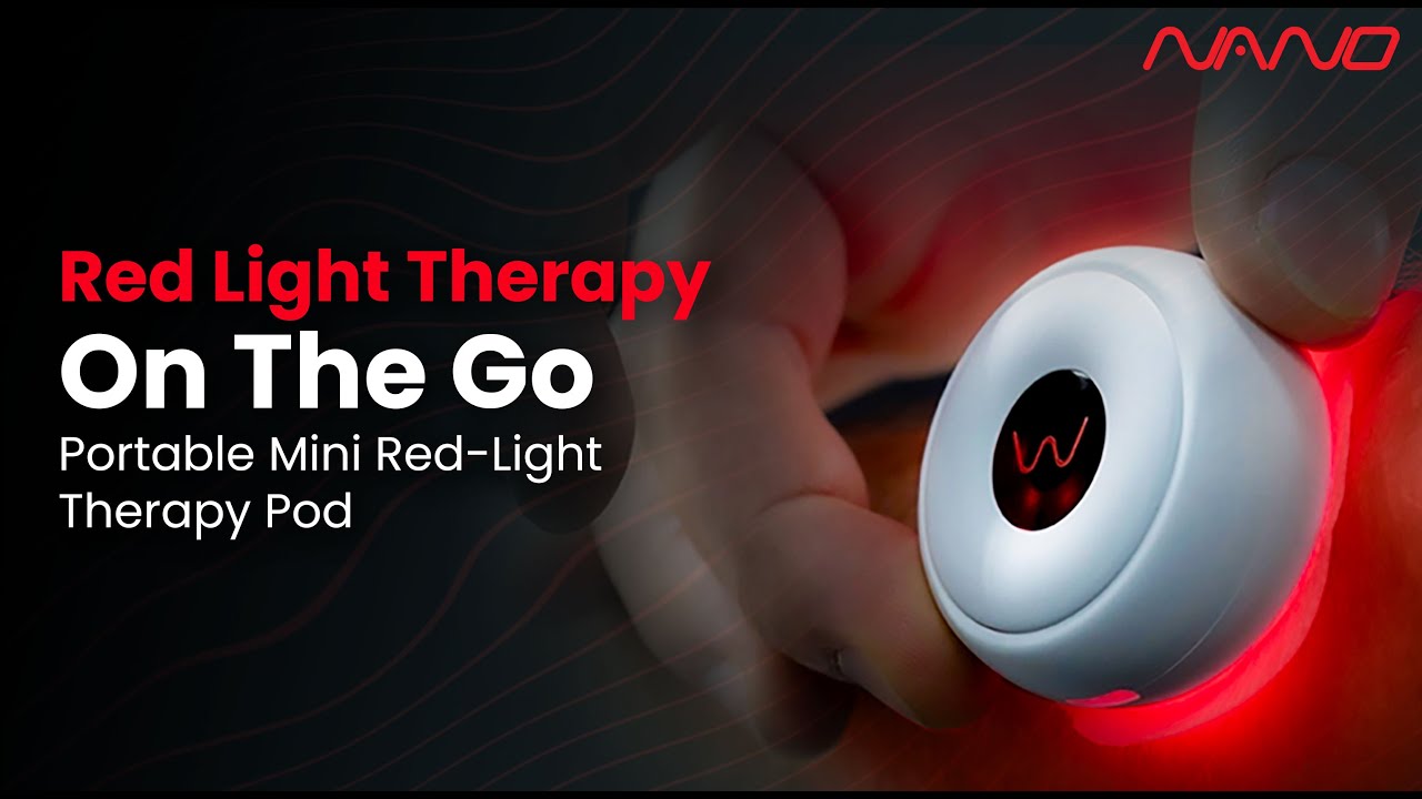Red Light Therapy On The Go: Meet NANO Wave | Portable Mini Red Light ...