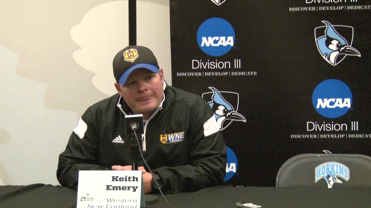 Press Conference: Western New England's Keith Emery - YouTube